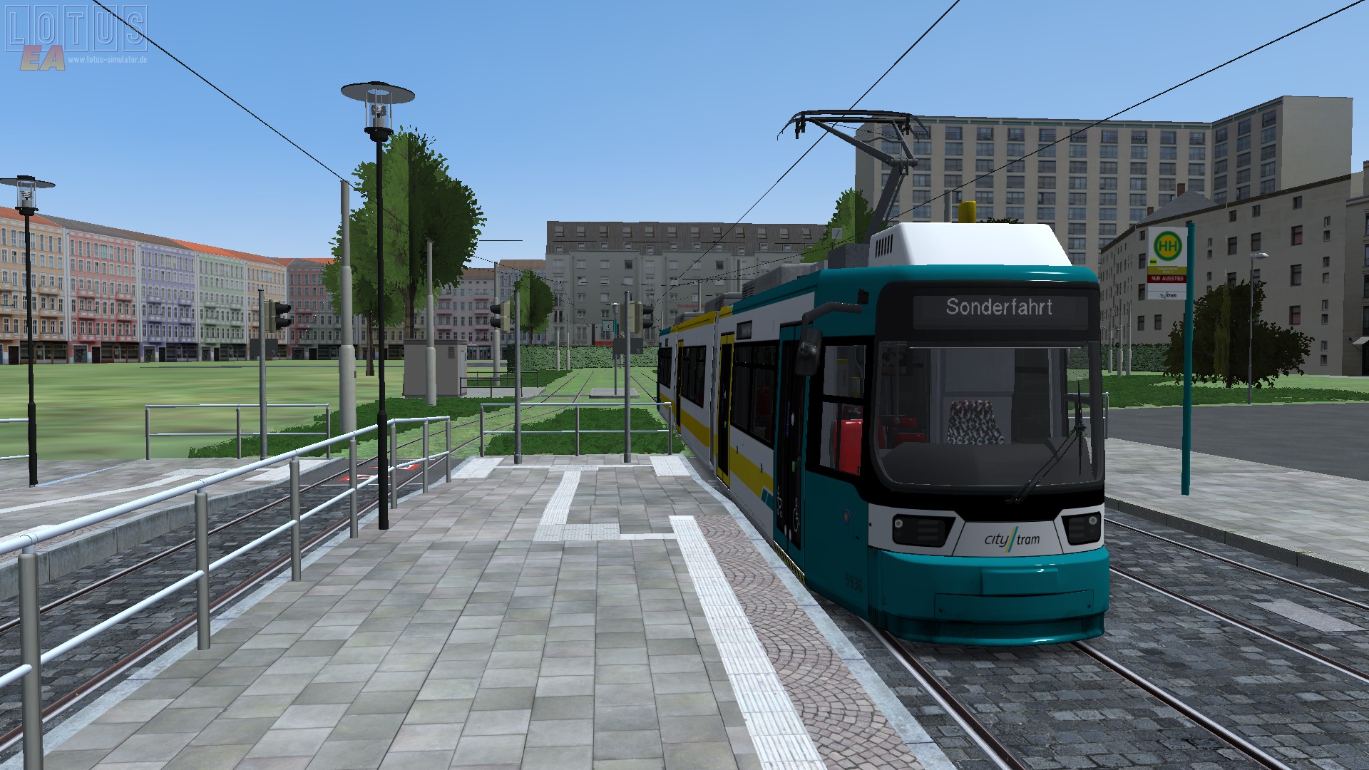 Der erste modernisierter GT6N für CityBus - LOTUS-Simulator