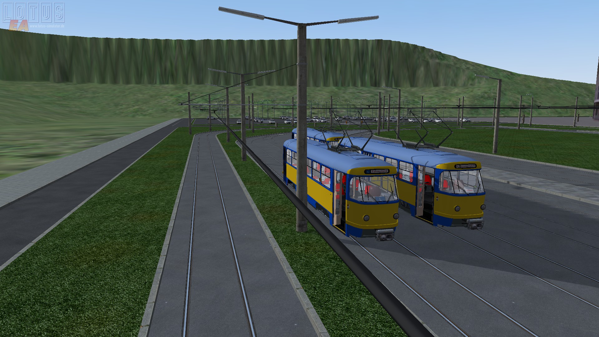 Testversuch einer 3fach Traktion und Aushilfe von ausgemusterten T4D ...