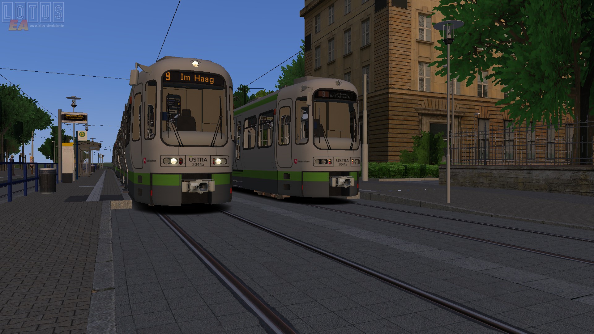 Das große TW2000 Treffen am Rathaus - LOTUS-Simulator