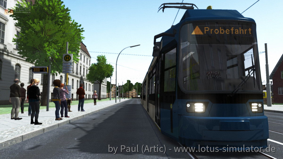 Wieder auf Probefahrt mit dem GT6N - LOTUS-Simulator